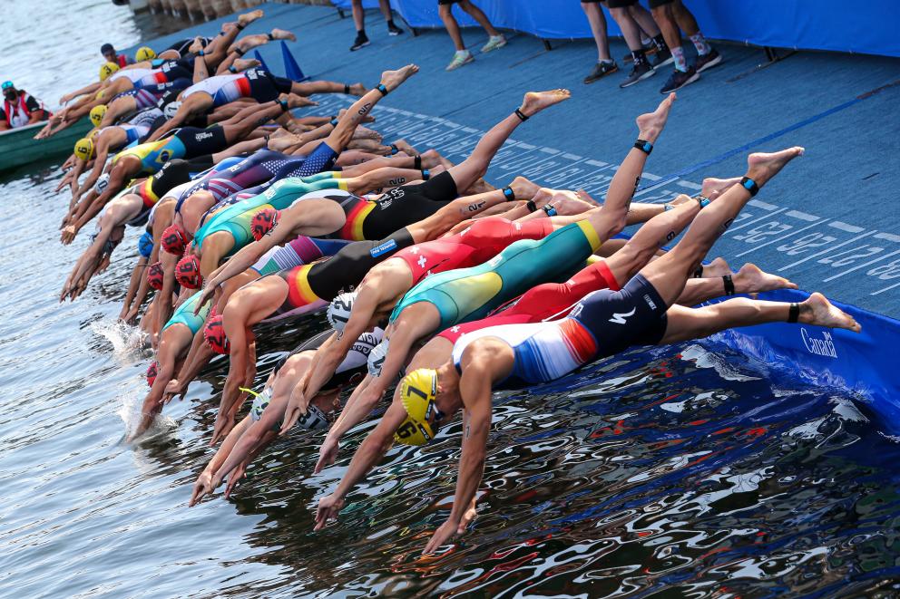 Sperl und Kramp in Manama auf dem Podium | Deutsche Triathlon Union